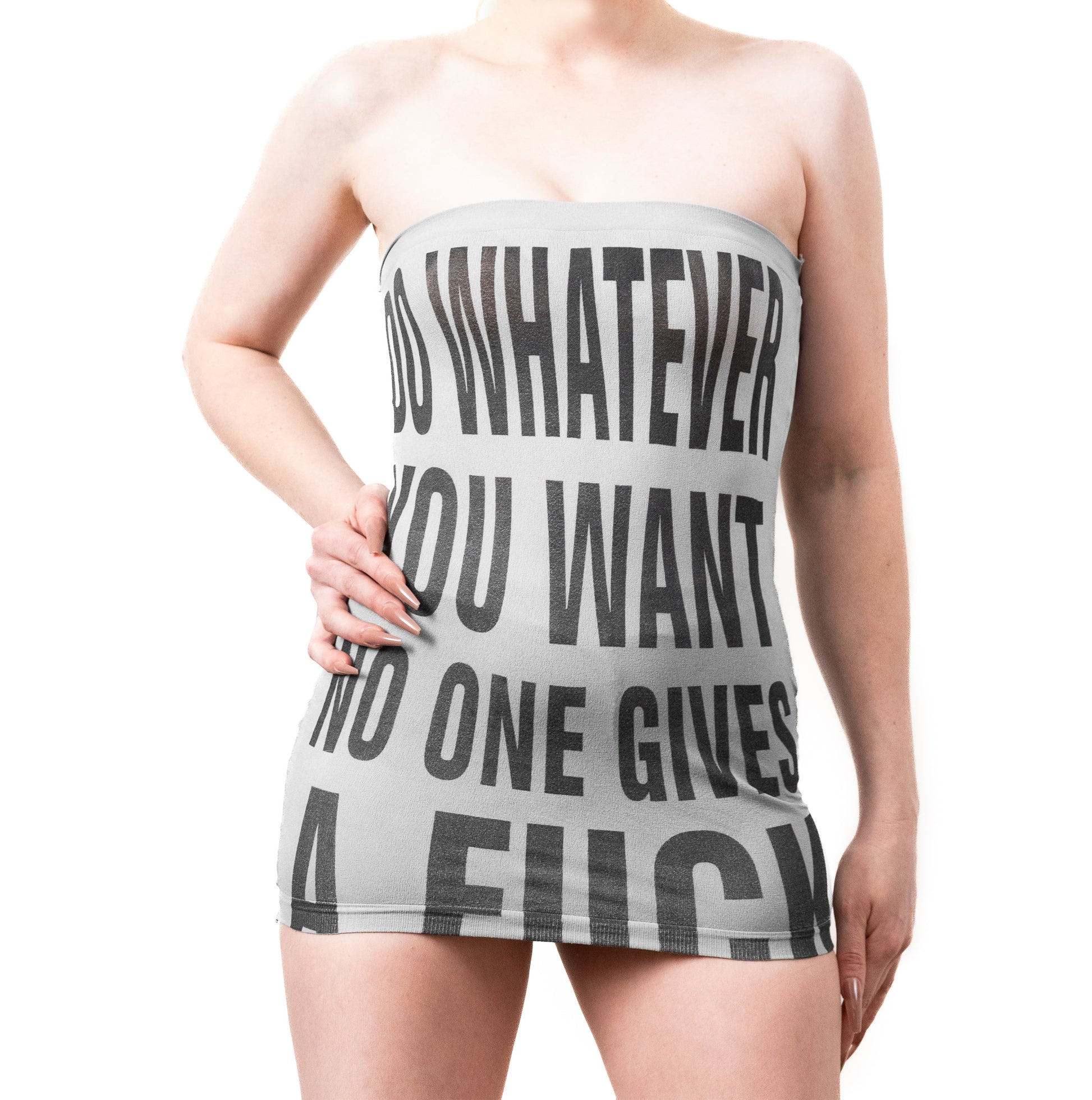 Tube Dress Grey – ANNA BOLINA